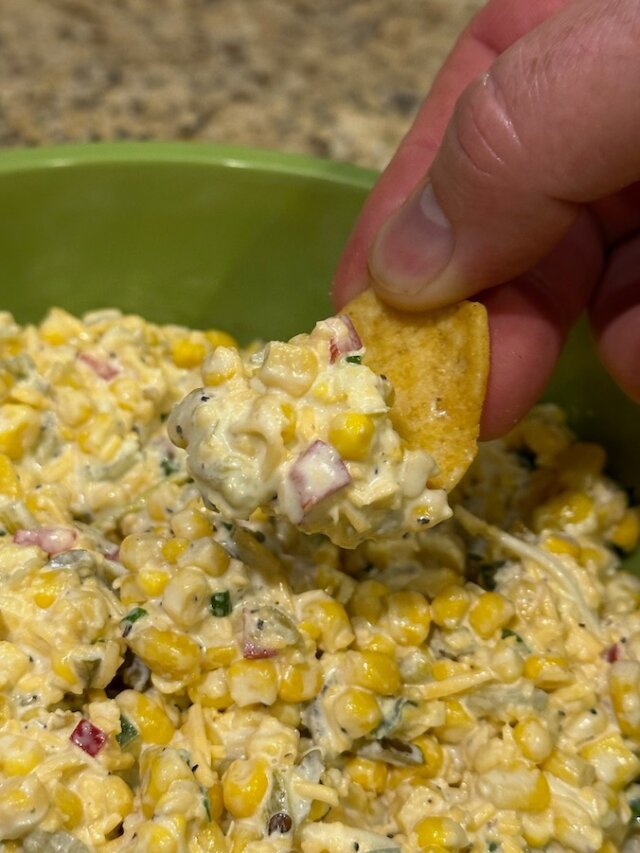 Savory Southern Corn Dip | Backyard Texas Grill