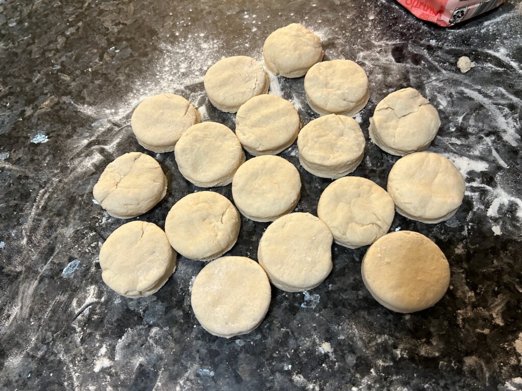 Cast Iron 2-Ingredient Biscuits - backyardtexasgrill.com